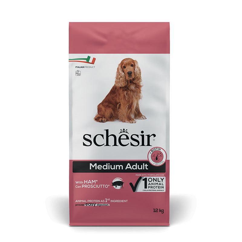 Croccantini per cani con prosciutto 12kg | Schesir
