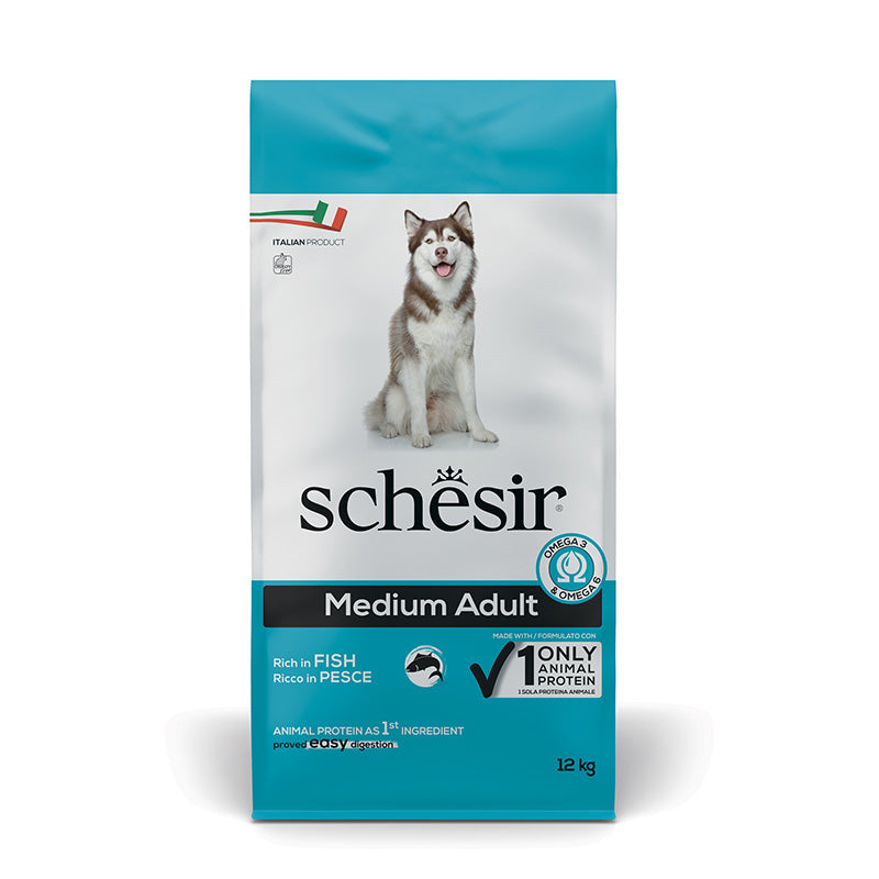 Crocchette per cani ricche in pesce 12kg | Schesir